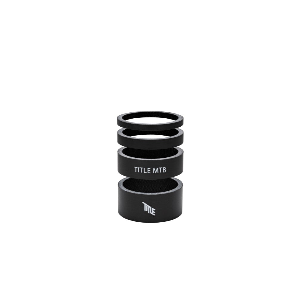 TITLE Carbon MTB Spacers Kit – BIKE BUNKER
